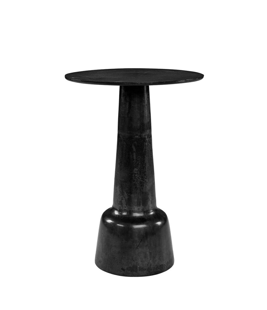 Kim Side Table – Black | Johnston Imports